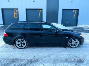 Black BMW 5 Series 2005 in Tallinn, with an engine capacity of 2.50 L and mileage of 316 thousand km for 3500 €, photo 6 on AUTOMOTO.COM.LV