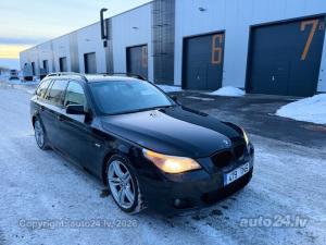 Black BMW 5 Series 2005 in Tallinn, with an engine capacity of 2.50 L and mileage of 316 thousand km for 3500 €, photo 7 on AUTOMOTO.COM.LV
