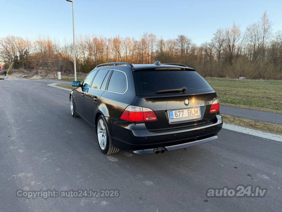 Melns BMW 5 Series 2005 Tallina, ar dzinēja tilpumu 3.00 L un nobraukumu 479 tūkst. km par 3499 €, foto 8 vietnē AUTOMOTO.COM.LV