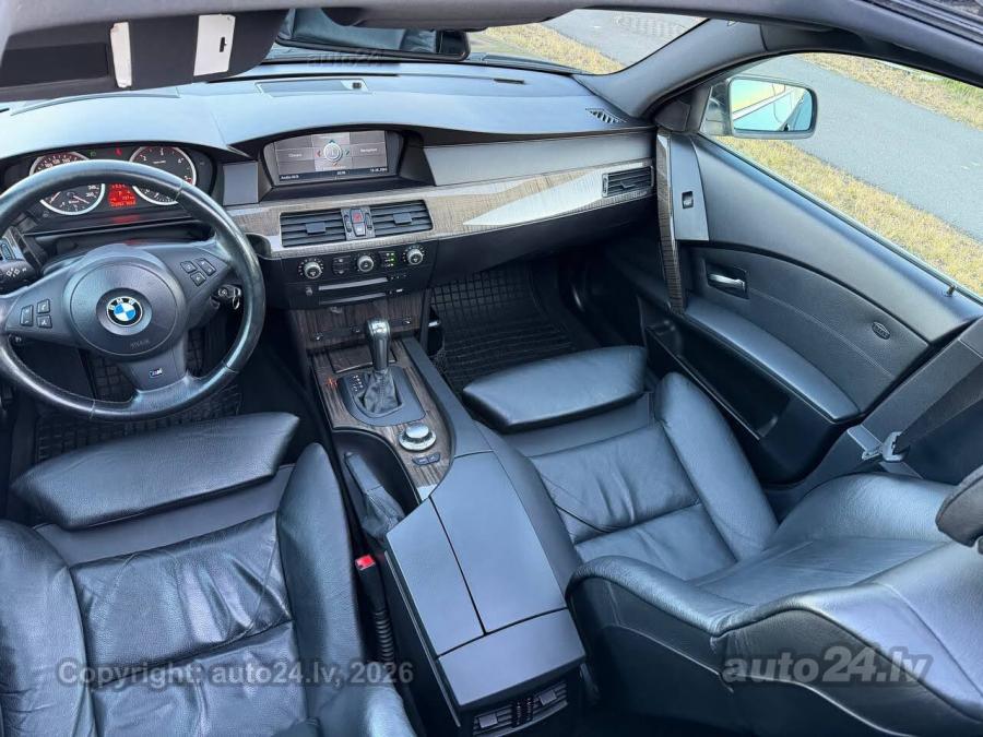 Melns BMW 5 Series 2005 Tallina, ar dzinēja tilpumu 3.00 L un nobraukumu 479 tūkst. km par 3499 €, foto 21 vietnē AUTOMOTO.COM.LV