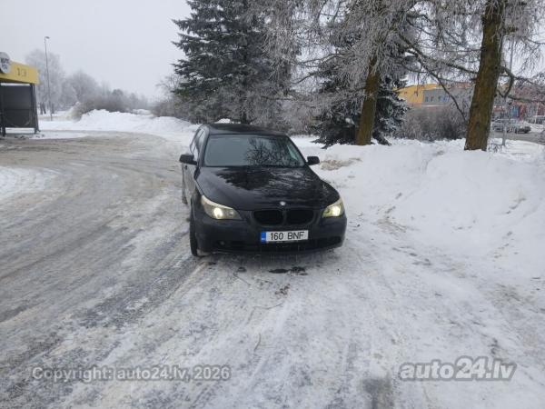 Black BMW 5 Series 2005 in Tallinn, with an engine capacity of 3.00 L and mileage of 356 thousand km for 3000 €, photo 3 on AUTOMOTO.COM.LV