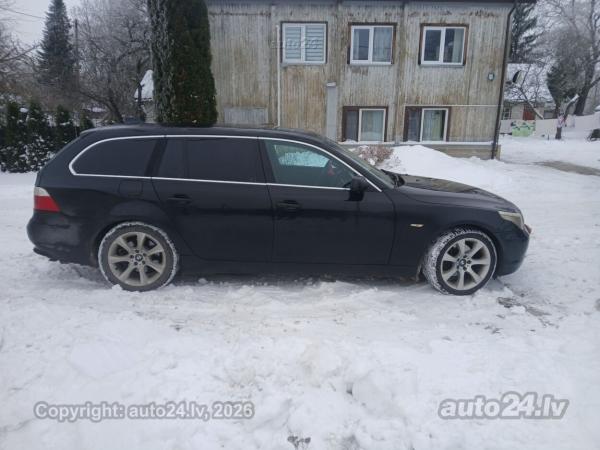 Black BMW 5 Series 2005 in Tallinn, with an engine capacity of 3.00 L and mileage of 356 thousand km for 3000 €, photo 5 on AUTOMOTO.COM.LV