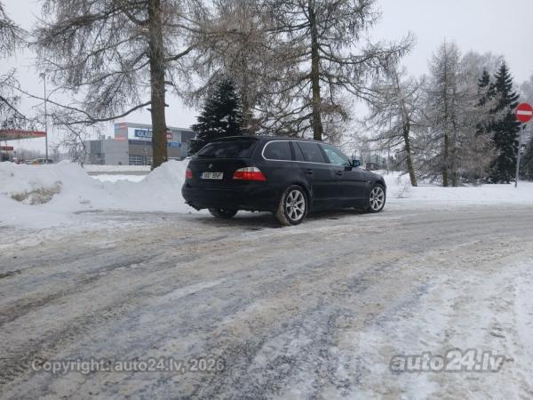 Black BMW 5 Series 2005 in Tallinn, with an engine capacity of 3.00 L and mileage of 356 thousand km for 3000 €, photo 6 on AUTOMOTO.COM.LV