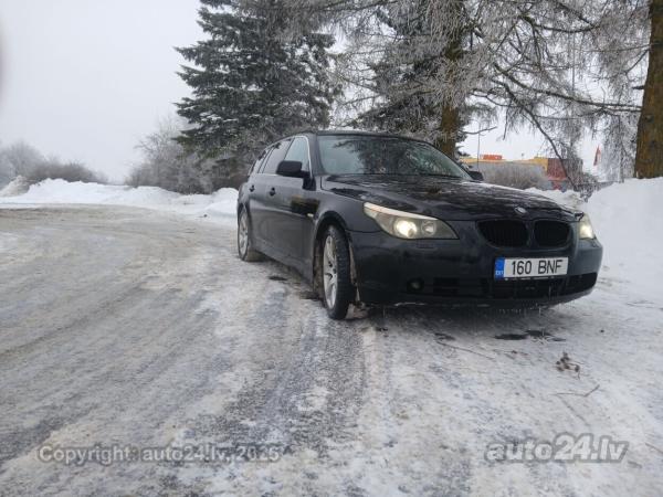 Black BMW 5 Series 2005 in Tallinn, with an engine capacity of 3.00 L and mileage of 356 thousand km for 3000 €, photo 9 on AUTOMOTO.COM.LV