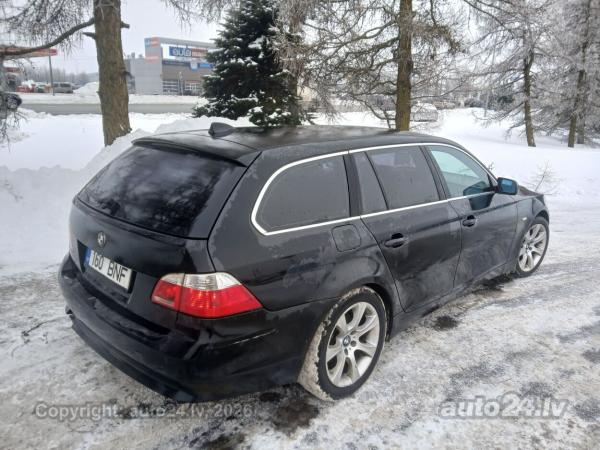 Black BMW 5 Series 2005 in Tallinn, with an engine capacity of 3.00 L and mileage of 356 thousand km for 3000 €, photo 10 on AUTOMOTO.COM.LV