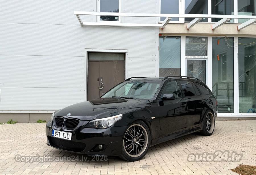 Black BMW 5 Series 2005 in Tartu, with an engine capacity of 3.00 L and mileage of 0 thousand km for 4400 €, photo 1 on AUTOMOTO.COM.LV