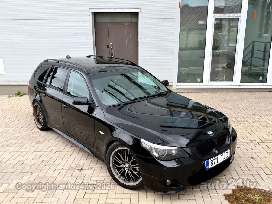 Black BMW 5 Series 2005 in Tartu, with an engine capacity of 3.00 L and mileage of 0 thousand km for 4400 €, photo 4 on AUTOMOTO.COM.LV