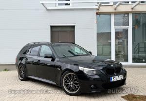 Black BMW 5 Series 2005 in Tartu, with an engine capacity of 3.00 L and mileage of 0 thousand km for 4400 €, photo 5 on AUTOMOTO.COM.LV