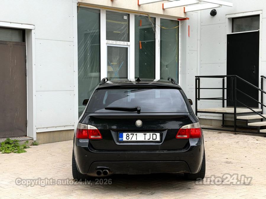 Black BMW 5 Series 2005 in Tartu, with an engine capacity of 3.00 L and mileage of 0 thousand km for 4400 €, photo 7 on AUTOMOTO.COM.LV