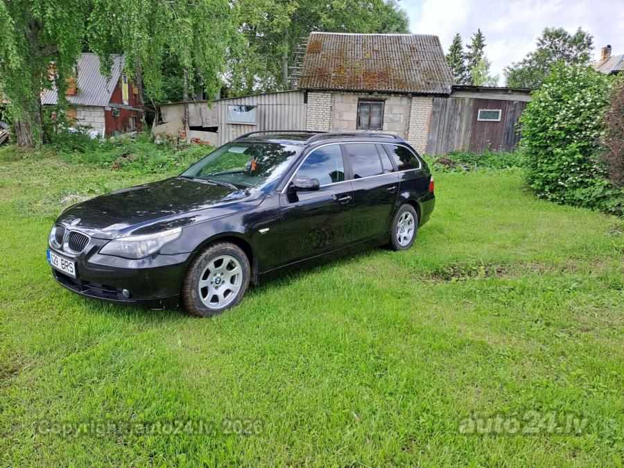 Черный БМВ 5 Серия 2005 в Тарту, объемом двигателя 2.50 л и пробегом 396 тыс. км за 2999 €, фото 1 на AUTOMOTO.COM.LV
