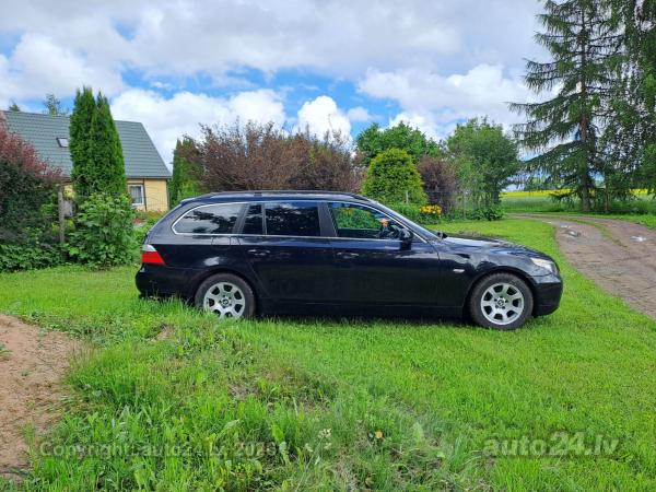 Black BMW 5 Series 2005 in Tartu, with an engine capacity of 2.50 L and mileage of 396 thousand km for 2999 €, photo 2 on AUTOMOTO.COM.LV