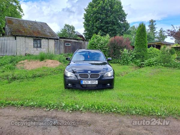 Black BMW 5 Series 2005 in Tartu, with an engine capacity of 2.50 L and mileage of 396 thousand km for 2999 €, photo 3 on AUTOMOTO.COM.LV