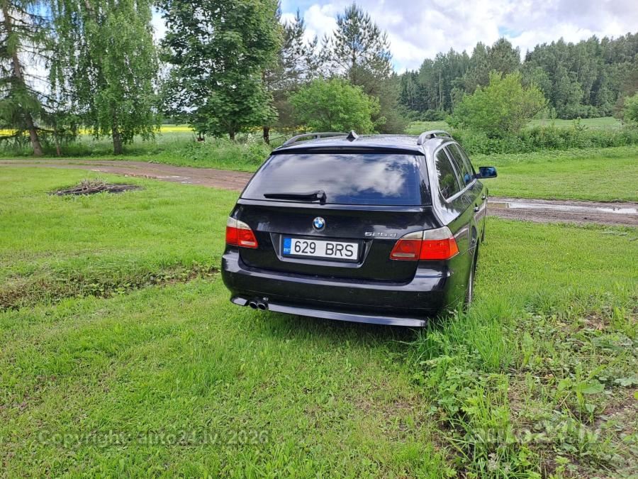 Черный БМВ 5 Серия 2005 в Тарту, объемом двигателя 2.50 л и пробегом 396 тыс. км за 2999 €, фото 5 на AUTOMOTO.COM.LV
