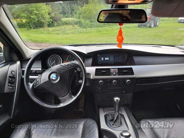Black BMW 5 Series 2005 in Tartu, with an engine capacity of 2.50 L and mileage of 396 thousand km for 2999 €, photo 5 on AUTOMOTO.COM.LV