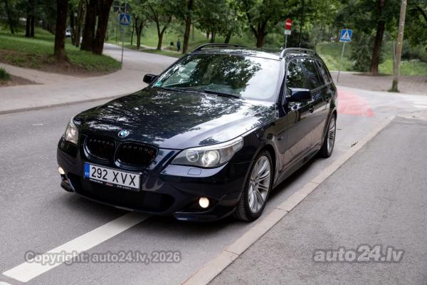 Melns BMW 5 Series 2005 Tartu, ar dzinēja tilpumu 2.50 L un nobraukumu 236 tūkst. km par 6499 €, foto 2 vietnē AUTOMOTO.COM.LV