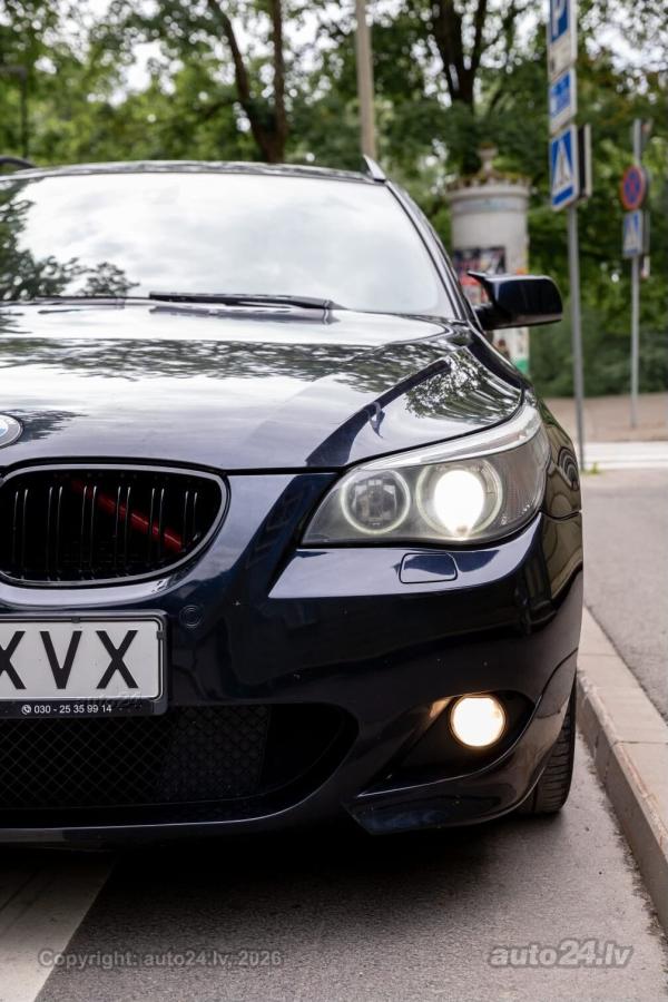 Black BMW 5 Series 2005 in Tartu, with an engine capacity of 2.50 L and mileage of 236 thousand km for 6499 €, photo 4 on AUTOMOTO.COM.LV