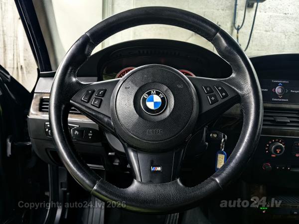 Melns BMW 5 Series 2005 Viljandi, ar dzinēja tilpumu 2.50 L un nobraukumu 226 tūkst. km par 4490 €, foto 9 vietnē AUTOMOTO.COM.LV