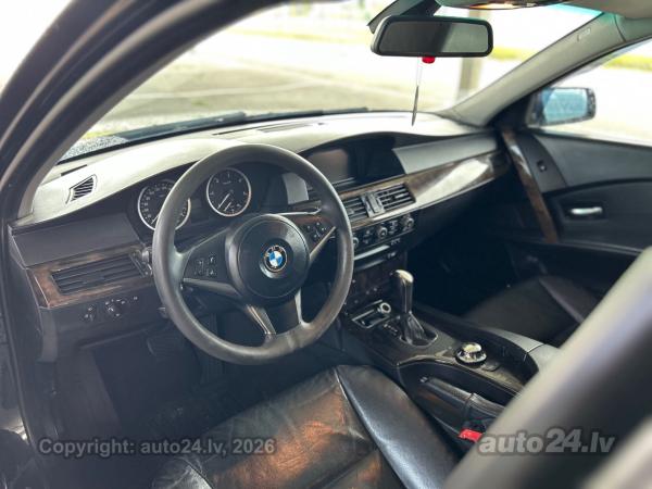 Black BMW 5 Series 2005 in Valga, with an engine capacity of 3.00 L and mileage of 380 thousand km for 3800 €, photo 8 on AUTOMOTO.COM.LV