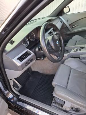 Melns BMW 5 Series 2005 Veru, ar dzinēja tilpumu 3.00 L un nobraukumu 275 tūkst. km par 8500 €, foto 12 vietnē AUTOMOTO.COM.LV