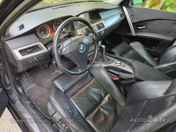 Melns BMW 5 Series 2005 Tallina, ar dzinēja tilpumu 0.00 L un nobraukumu 395 tūkst. km par 2900 €, foto 6 vietnē AUTOMOTO.COM.LV