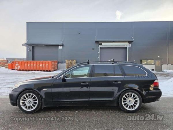 Black BMW 5 Series 2006 in Tallinn, with an engine capacity of 2.50 L and mileage of 250 thousand km for 2900 €, photo 5 on AUTOMOTO.COM.LV