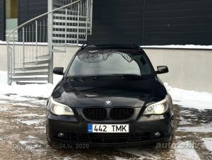 Black BMW 5 Series 2006 in Tartu, with an engine capacity of 3.00 L and mileage of 340 thousand km for 3799 €, photo  on AUTOMOTO.COM.LV
