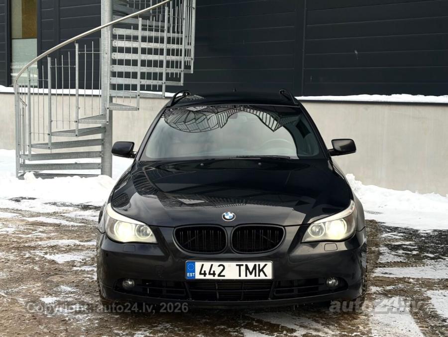 Black BMW 5 Series 2006 in Tartu, with an engine capacity of 3.00 L and mileage of 340 thousand km for 3799 €, photo 1 on AUTOMOTO.COM.LV