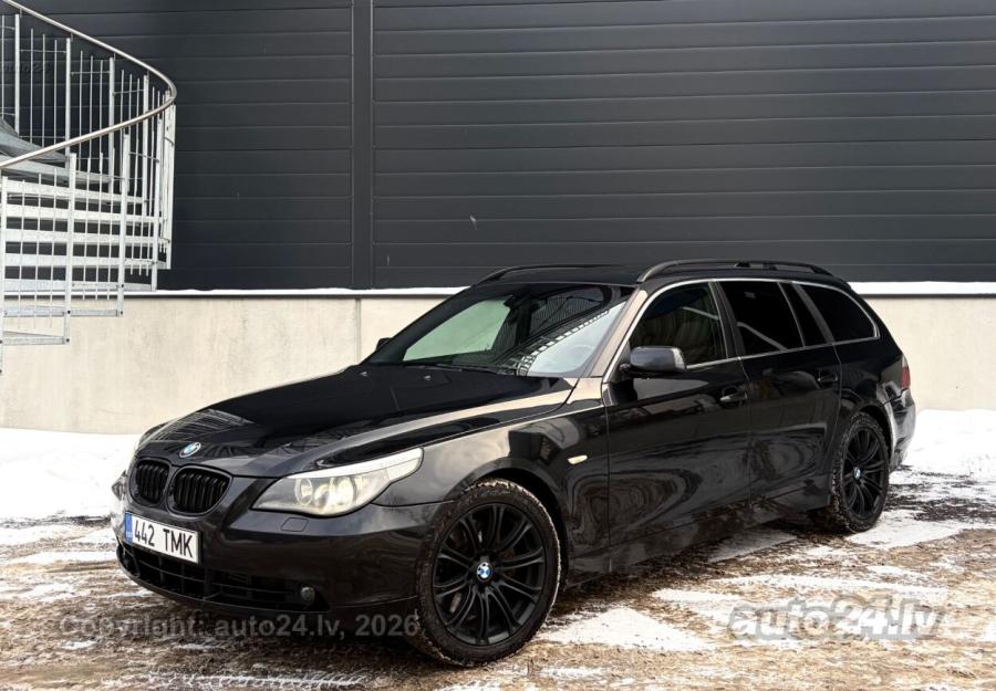 Black BMW 5 Series 2006 in Tartu, with an engine capacity of 3.00 L and mileage of 340 thousand km for 3799 €, photo 2 on AUTOMOTO.COM.LV