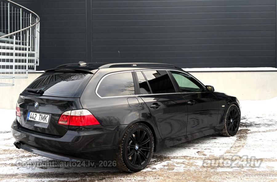 Black BMW 5 Series 2006 in Tartu, with an engine capacity of 3.00 L and mileage of 340 thousand km for 3799 €, photo 4 on AUTOMOTO.COM.LV