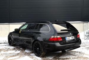 Black BMW 5 Series 2006 in Tartu, with an engine capacity of 3.00 L and mileage of 340 thousand km for 3799 €, photo 5 on AUTOMOTO.COM.LV