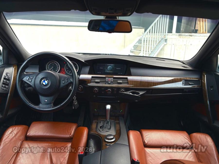 Black BMW 5 Series 2006 in Tartu, with an engine capacity of 3.00 L and mileage of 340 thousand km for 3799 €, photo 8 on AUTOMOTO.COM.LV