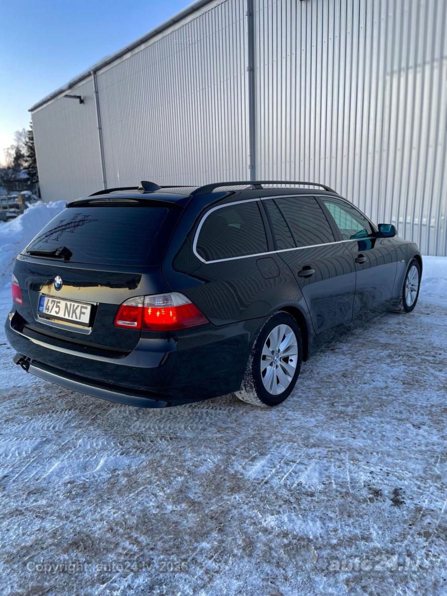 Melns BMW 5 Series 2006 Tallina, ar dzinēja tilpumu 2.50 L un nobraukumu 290 tūkst. km par 3500 €, foto 4 vietnē AUTOMOTO.COM.LV