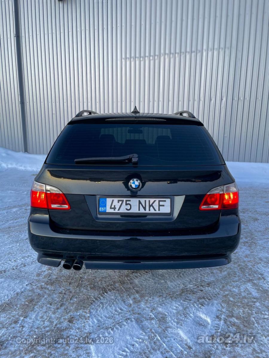 Melns BMW 5 Series 2006 Tallina, ar dzinēja tilpumu 2.50 L un nobraukumu 290 tūkst. km par 3500 €, foto 5 vietnē AUTOMOTO.COM.LV