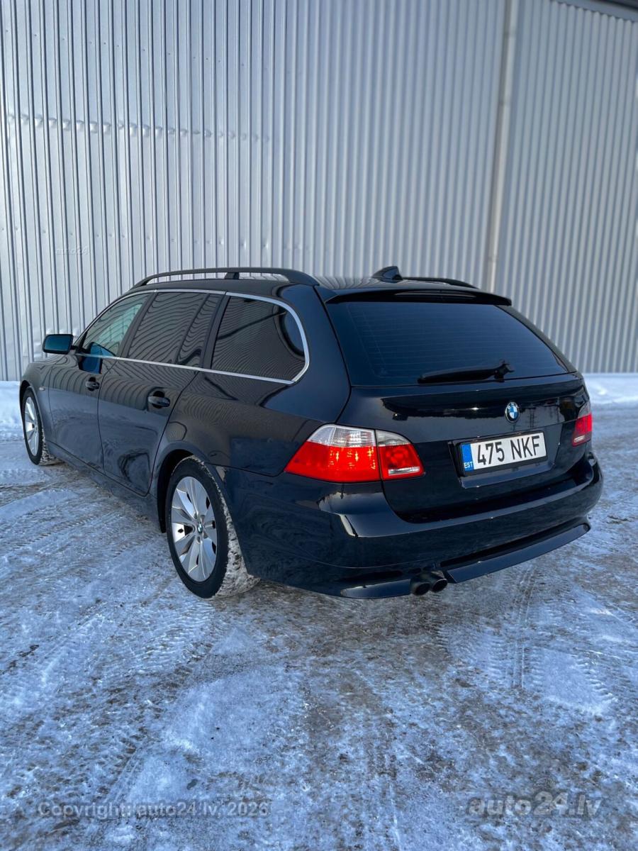 Melns BMW 5 Series 2006 Tallina, ar dzinēja tilpumu 2.50 L un nobraukumu 290 tūkst. km par 3500 €, foto 6 vietnē AUTOMOTO.COM.LV