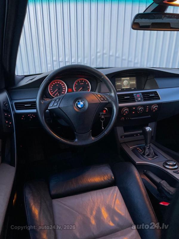 Melns BMW 5 Series 2006 Tallina, ar dzinēja tilpumu 2.50 L un nobraukumu 290 tūkst. km par 3500 €, foto 8 vietnē AUTOMOTO.COM.LV
