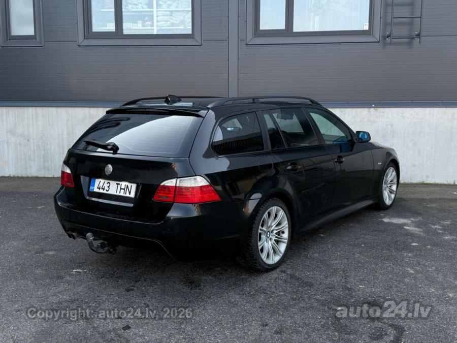 Melns BMW 5 Series 2006 Tartu, ar dzinēja tilpumu 2.50 L un nobraukumu 0 tūkst. km par 3500 €, foto 6 vietnē AUTOMOTO.COM.LV