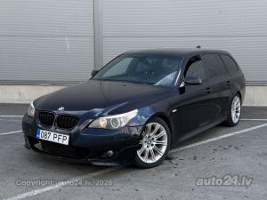 Melns BMW 5 Series 2006 Tartu, ar dzinēja tilpumu 3.00 L un nobraukumu 0 tūkst. km par 3700 €, foto  vietnē AUTOMOTO.COM.LV