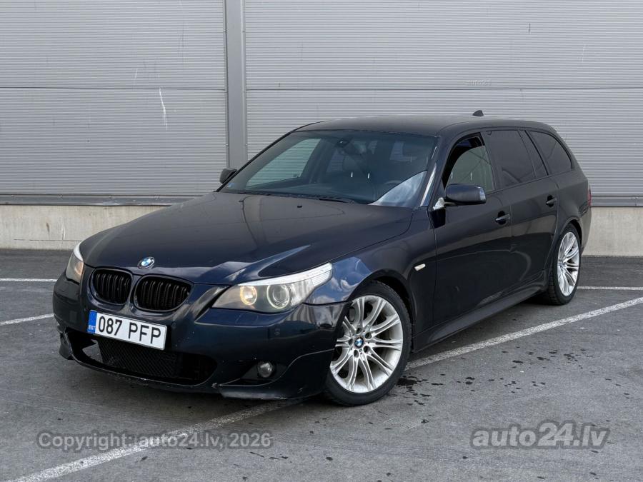 Melns BMW 5 Series 2006 Tartu, ar dzinēja tilpumu 3.00 L un nobraukumu 0 tūkst. km par 3700 €, foto 1 vietnē AUTOMOTO.COM.LV