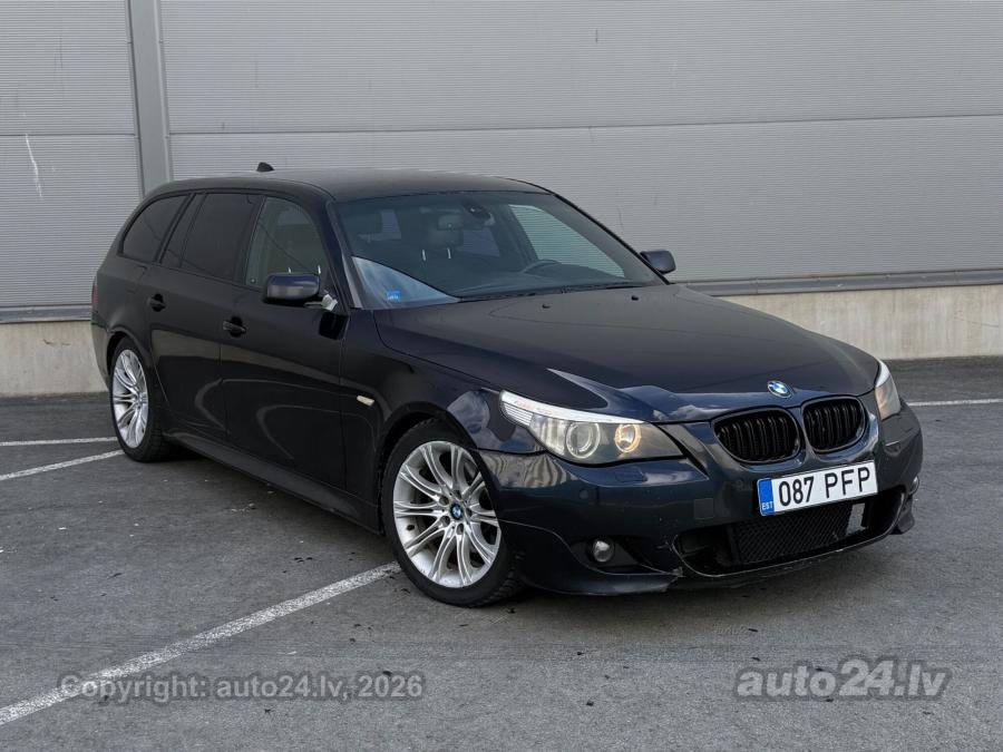 Melns BMW 5 Series 2006 Tartu, ar dzinēja tilpumu 3.00 L un nobraukumu 0 tūkst. km par 3700 €, foto 4 vietnē AUTOMOTO.COM.LV
