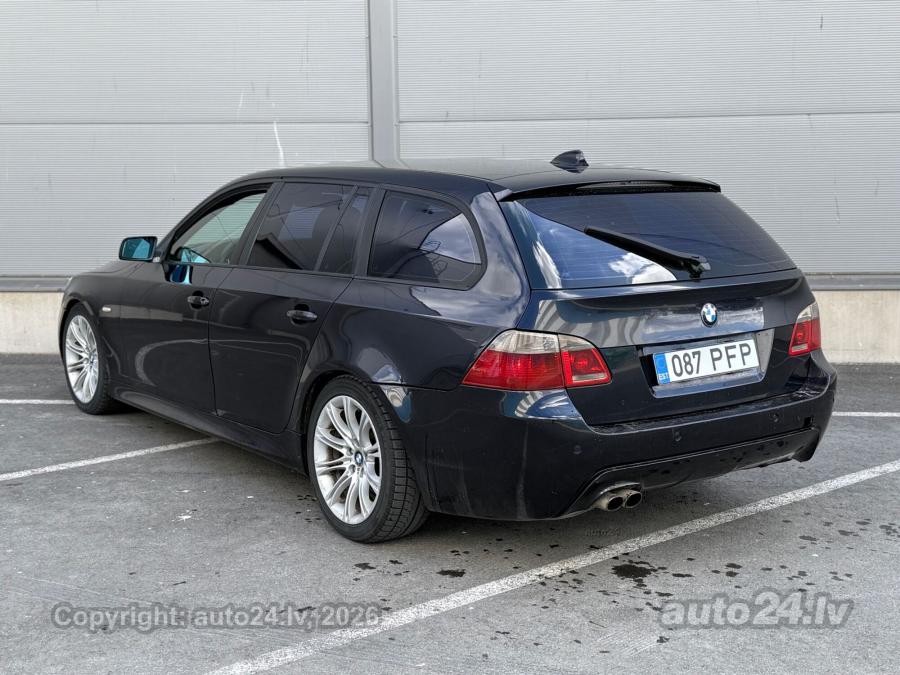 Melns BMW 5 Series 2006 Tartu, ar dzinēja tilpumu 3.00 L un nobraukumu 0 tūkst. km par 3700 €, foto 5 vietnē AUTOMOTO.COM.LV