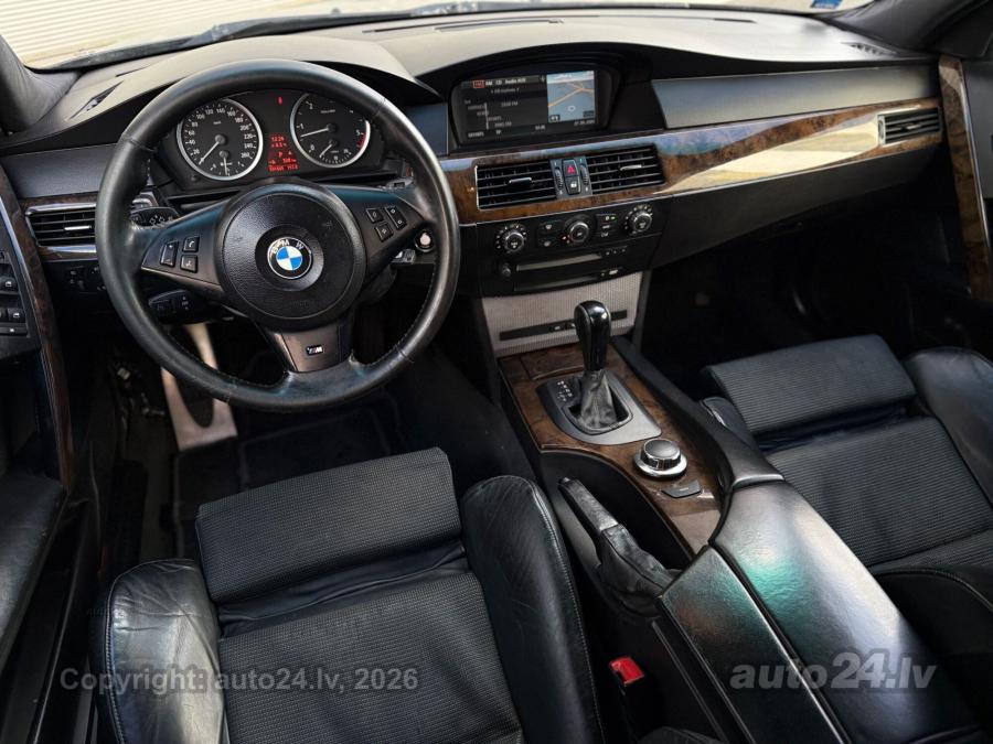 Melns BMW 5 Series 2006 Tartu, ar dzinēja tilpumu 3.00 L un nobraukumu 0 tūkst. km par 3700 €, foto 8 vietnē AUTOMOTO.COM.LV