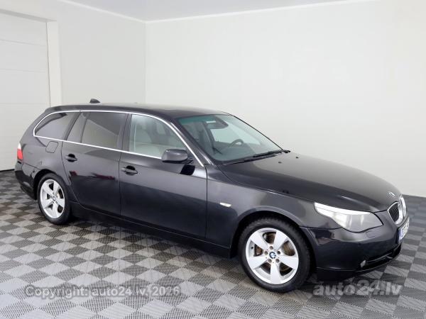 Черный БМВ 5 Серия 2006 в Таллин, объемом двигателя 3.00 л и пробегом 389 тыс. км за 2499 €, фото 1 на AUTOMOTO.COM.LV