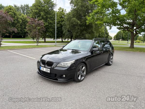 Melns BMW 5 Series 2006 Tartu, ar dzinēja tilpumu 3.00 L un nobraukumu 383 tūkst. km par 5300 €, foto 1 vietnē AUTOMOTO.COM.LV