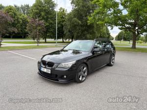 Black BMW 5 Series 2006 in Tartu, with an engine capacity of 3.00 L and mileage of 383 thousand km for 5300 €, photo  on AUTOMOTO.COM.LV