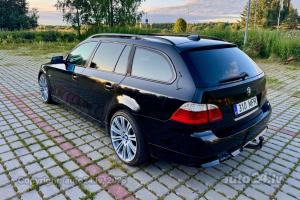 Black BMW 5 Series 2006 in Tallinn, with an engine capacity of 3.00 L and mileage of 0 thousand km for 4299 €, photo 3 on AUTOMOTO.COM.LV