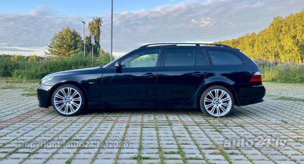 Melns BMW 5 Series 2006 Tallina, ar dzinēja tilpumu 3.00 L un nobraukumu 0 tūkst. km par 4299 €, foto 5 vietnē AUTOMOTO.COM.LV