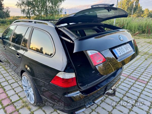 Melns BMW 5 Series 2006 Tallina, ar dzinēja tilpumu 3.00 L un nobraukumu 0 tūkst. km par 4299 €, foto 6 vietnē AUTOMOTO.COM.LV