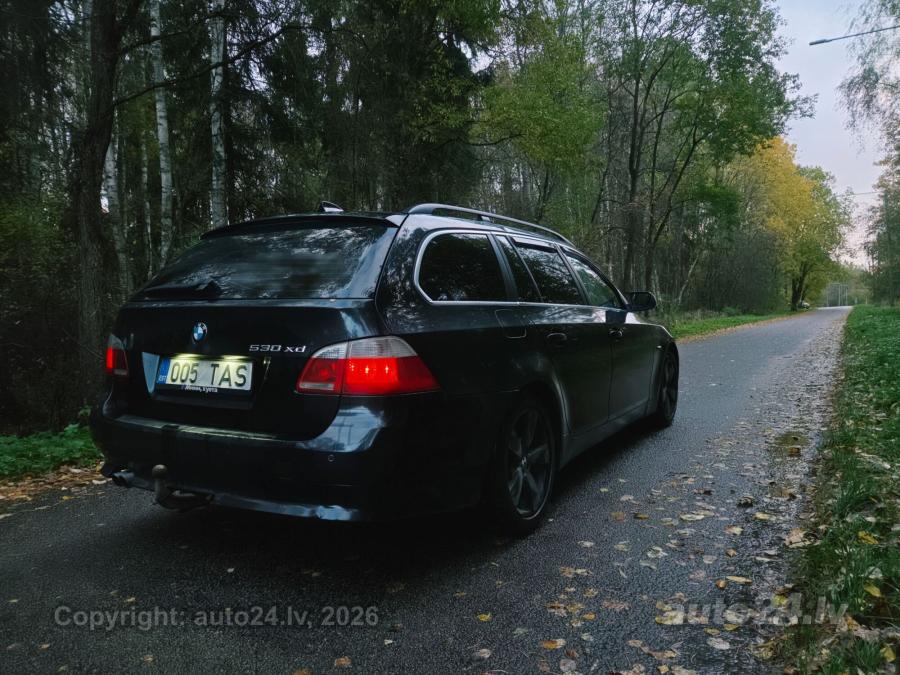 Melns BMW 5 Series 2006 Tartu, ar dzinēja tilpumu 3.00 L un nobraukumu 470 tūkst. km par 4000 €, foto 7 vietnē AUTOMOTO.COM.LV