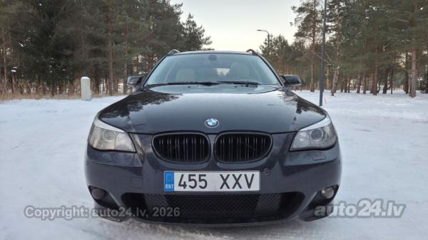 Melns BMW 5 Series 2007 Tallina, ar dzinēja tilpumu 3.00 L un nobraukumu 399 tūkst. km par 6300 €, foto 2 vietnē AUTOMOTO.COM.LV