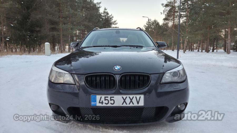 Melns BMW 5 Series 2007 Tallina, ar dzinēja tilpumu 3.00 L un nobraukumu 399 tūkst. km par 6300 €, foto 2 vietnē AUTOMOTO.COM.LV